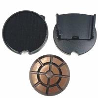 China HTC EZ Change Slide On Backing Velcro Holder For 3'' 4'' Resin Bond Velcro Backer Diamond Polishing Pucks for sale
