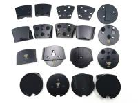 China HTC EZ Change Slide On Backing Velcro Holder For 3'' 4'' Resin Bond Velcro Backer Diamond Polishing Pucks for sale