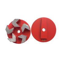 China STI Prepmaster 5S Diamond Arrows Concrete Floor Grinding Pucks W/ EG Change Double Integrated Pins for sale