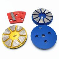 China Lavina Onfloor EDCO Slim Fit Trapezoid Conversion Adapter Holder For ASL Xingyi Ironhorse Wolfpack Magnetic Diamond Grinding Tools For Concrete Terrazzo Floorings for sale