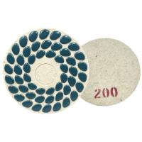 China 7'' 9'' 11'' Lavina Felt Backed Concrete Terrazzo Marble Dry Polishing Pads For Walk Behind Floor Grinders for sale