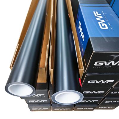 China Stain Rainproof Matte Satin Black PPF TPU Car Paint Protection Film Wrap Customized for sale