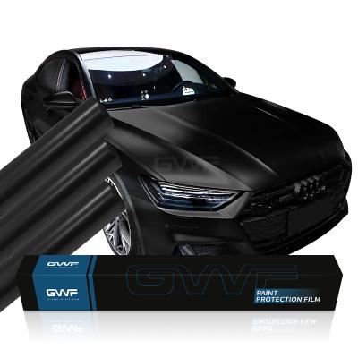 China Satin TPU Self Healing UV Proof Anti Scratch Paint Protection Film PPF Car Wrap Matte Black for sale