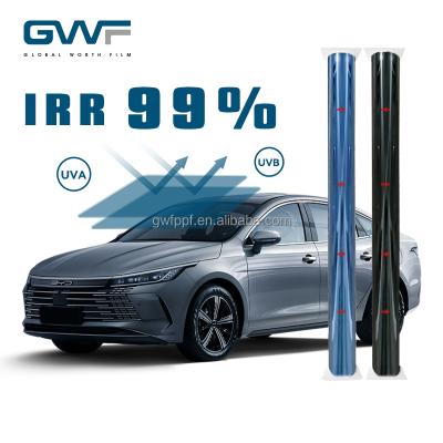 China UVR99% Heat Insulation UV Rejection Nano Ceramic Solar Window Film Tint Polarized Car Window Tint Custom for sale