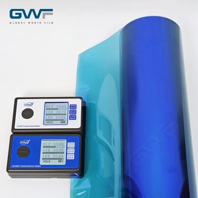 China Car Glass Chameleon Tint Windshield Film 64% VLT Self Adhesive Ceramic Coating Tint for sale
