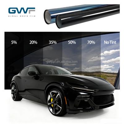 China Custom Car Nano Ceramic Tint UV Insulation 99% Solar Carbon Automotive Window Film for sale