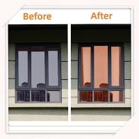 China 99% UV Rejection Silver Reflective Window Film Sun Blocking One Way Anti Glare for sale
