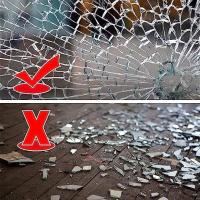 China 12mil Safety protection Film for Window Glass Security Window Transparent Safety Film for sale