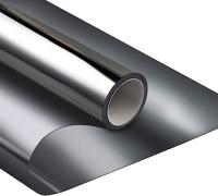 China 2ply Dual Reflective Window Film Clear Vision Silver Black Titanium Car Solar Tinted Film for sale