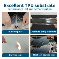 China Thermoplastic Polyurethane UV Proof Self Healing Paint Protection Film for Car Body and Bumpers for sale