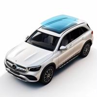 China 7.5MIL Window Car Sunroof Film Protection Wrap Sky Blue Clear Skylight Ice Armor Stretchable TPU for sale