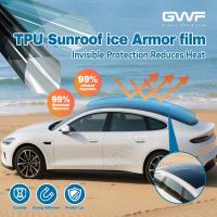 China Starry Car Sunroof Film Panoramic Window Protection Wrap Aging Resistance for sale