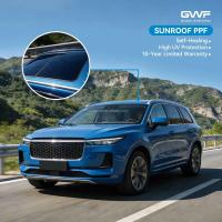 China Adhesive Scratch Resistance Anti UV TPU Car Sunroof Protection Film Tint 7.5mil for sale