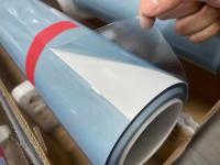 China Adhesive Scratch Resistance Anti UV TPU Car Sunroof Protection Film Tint 7.5mil for sale