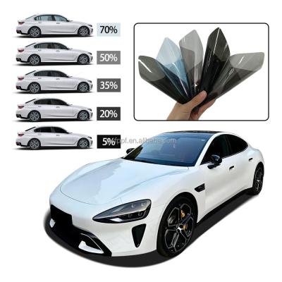 China 2ply Heat Control Insulation Polarizado Nanoceramico Automotriz IRR99% Tint Film for Car Window Removable for sale