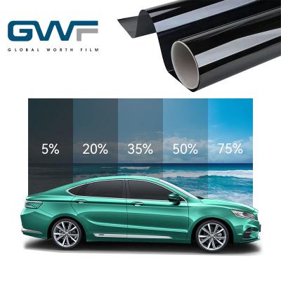 China Sun Heat Control Nano Ceramic Solar Car Window Tint Film UV Protection 2 Ply Auto Tint Film 5% 30% 70% 80% VLT for sale