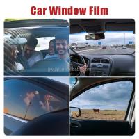 China Smoked Impregnated Carbon Ceramic Window Tint Carbon Dyed Film Solar Control for sale