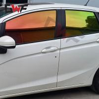 China Chameleon Nano Ceramic Car Window Tint Film UV Blocking High Clarity Windshield Sunset Glass Film 99% UV Rejection for sale
