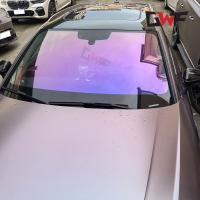 China Blue Purple Colorful Chameleon Window Tint Film Windshield 70% Vlt OEM for sale