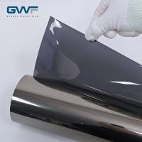 China 25% VLT Car Mirror Titanium Window Tint Film Roll Black Silver Glass Protection for sale