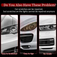 China 30cm 60cm Car Headlight Tint Film Automobile Headlamp Protective TPU Films for sale
