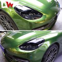 China Self Healing Photochromic Headlight PPF Film TPU Tint High Definition Tranparent To Black for sale