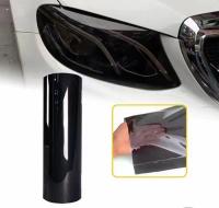 China TPU Car Headlight Protection Film Black Gray Smoke Color Car Photochromic Light tint for sale