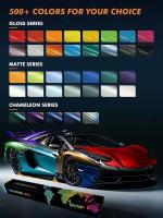 China Premium Color PPF Alexander Silver 10 Year Warranty Self Healing Colored Paint protection Film Car Wrap Ppf Colors for sale