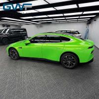 China Manufacturer Color PPF Fantasy Cyan Gold Green Self Healing Colored Paint protection Film Black Matte Ppf for sale