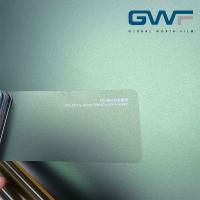 China Manufacturer Color PPF Fantasy Cyan Gold Green Self Healing Colored Paint protection Film Black Matte Ppf for sale
