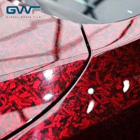 China TPU Glossy Flower Carbon Red 10 Year Warranty Self Healing Colored Paint protection Film Color Change Ppf for sale