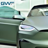 China GWFILM TPU Colored PPF Matte Fantasy Grayish Green Auto Paint protection Film 7.5mil Anti Scratch PPF for sale