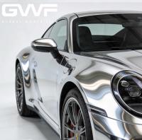 China 190microns Glossy Metallic Chrome Car Paint Protection Film Self Adhesive Foil for Auto Wraps Stickers Color PPF for sale