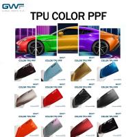 China GWFILM Coloured PPF Film TPU Self Healing Car Paint Protection Vinyl Matte Chameleon Wrap for sale