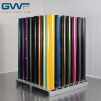 China TPU Shifting Color PPF Film Vinyl Wrap Lacquered Liquid Metal Titanium Silver for sale