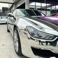 China GWFFILM Glossy Metallic Chrome Stain Metallic Car Paint Protection Film Self Adhesive Foil Auto Wraps Stickers Color PPF for sale
