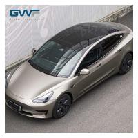 China GWFFILM Glossy Metallic Chrome Stain Metallic Car Paint Protection Film Self Adhesive Foil Auto Wraps Stickers Color PPF for sale
