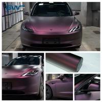 China TPU Liquid Metallic Purple Color PPF Paint Protection Film Manufacturing Color PPF Film TPU Car Wrap for sale