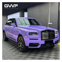 China TPU Liquid Metallic Purple Color PPF Paint Protection Film Manufacturing Color PPF Film TPU Car Wrap for sale