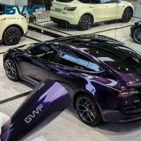 China TPU Liquid Metallic Purple Color PPF Paint Protection Film Manufacturing Color PPF Film TPU Car Wrap for sale