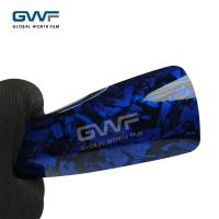 China Forged Car Protection TPU Color PPF Carbon Fiber Film Orange Red Black Blue Silver Yellow Self Adhesive Foil for sale