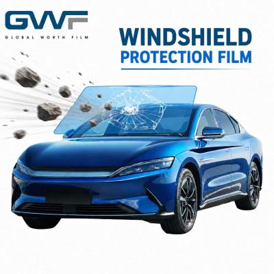 China Safety Explosion Proof Sand Proof KPU Windshield Protection Film PPF Car Safety Windscreen Protection Film for sale