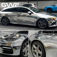 China PVC Reflective Chameleon Car Wrap Matt Chrome Metallic Pink Red Orange Vinyl Film for sale