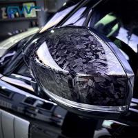 China Self Adhesive  PET Forged Carbon Fiber Black Car Wrap Satin Air Bubble Free Auto Film Vinyl Car Wrap for sale