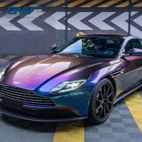 China Phantom Spectrum Blue Full Body Car Wrap Vinyl Satin Pearlescent Stickers Films for sale