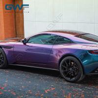 China Phantom Spectrum Blue Full Body Car Wrap Vinyl Satin Pearlescent Stickers Films for sale