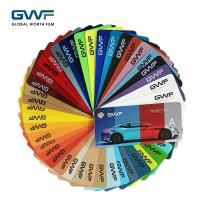 China 7.5mil Matte Automotive Vinyl Wrap Film Roll Metallic Chrome Chameleon Coloured 500+Options for sale
