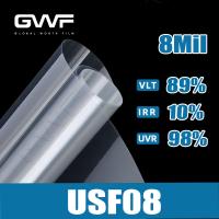 China 8MIL Unbreakable Bulletproof Architectural Window Tint UV99 Safety Film Shatter Proof Transparent for sale