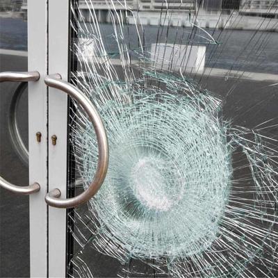 China OEM UV95% Bullet Proof Window Tint Safety For Building Windows Glass Protection Film for sale