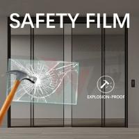 China Bullet Resistant Safety & Security Film Car Window Protection Tint Transparent ODM for sale